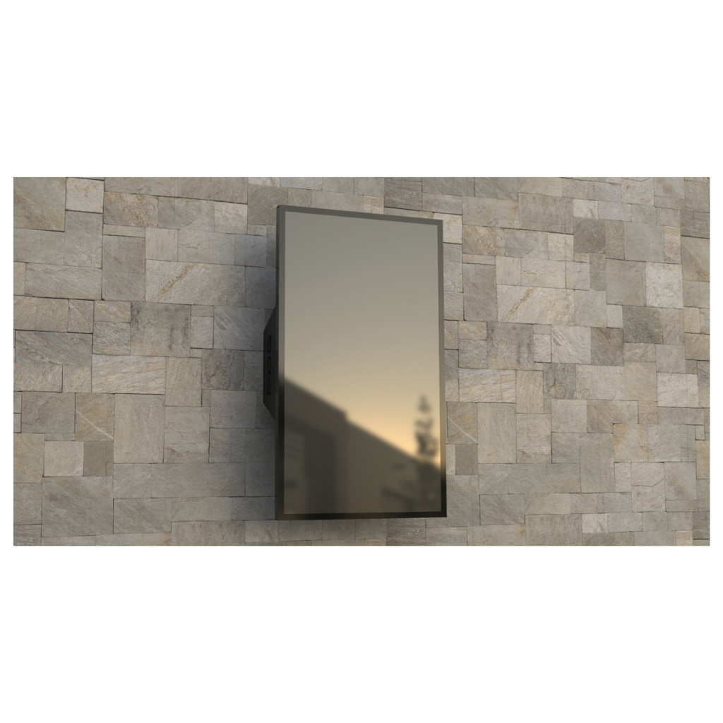 1x1 Wall Mounted Drive-Thru Enclosure — Stream Signage