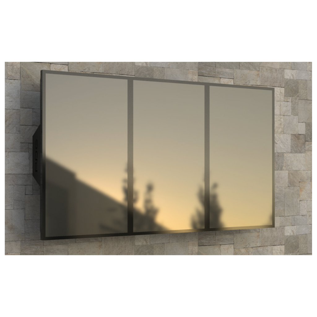 1x3 Wall Mounted Drive-Thru Enclosure — Stream Signage