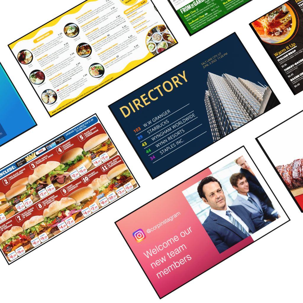 Starter Graphics Package — Stream Signage
