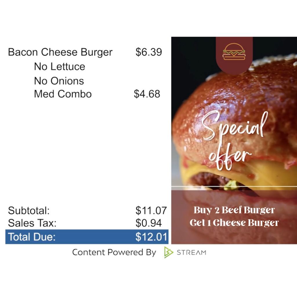 Order Confirmation Set-Up Bundle — Stream Signage